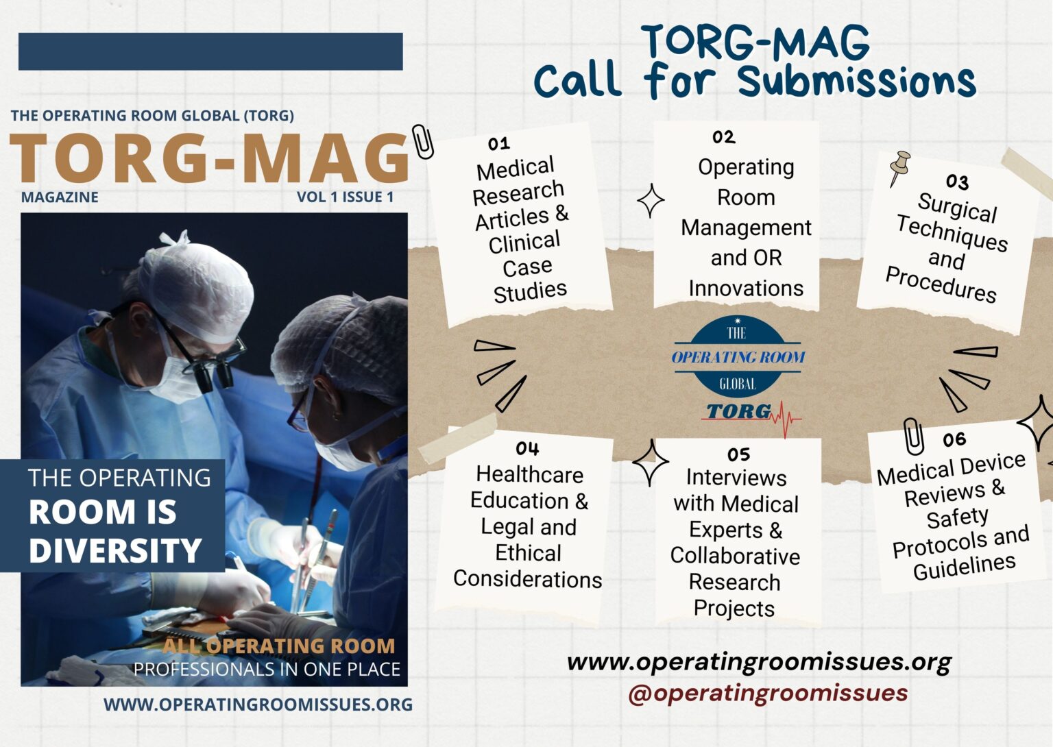 The Operating Room Global (TORG) – The Largest Network of all Operating Room Professionals in ...