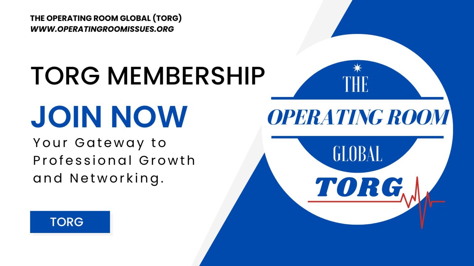 The Operating Room Global (TORG) – The Largest Network of all Operating Room Professionals in ...