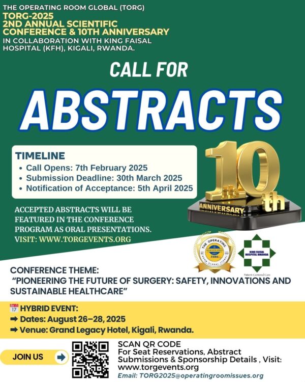 The Operating Room Global (TORG) – The Largest Network of all Operating Room Professionals in ...